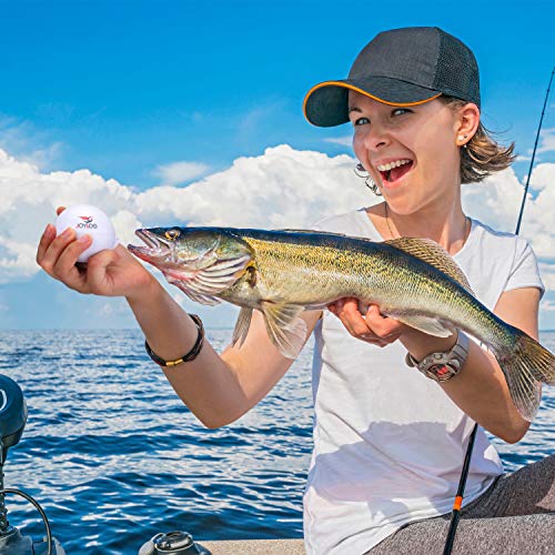 JOYLOG Sonar Fish Finder Portable Wireless Bluetooth Smart Depth Finder with APP for Kayak/Ice/Boat Fishing