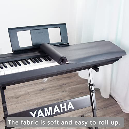 Mooson Keyboard Piano Cover, Digital Piano Dust Cover, Light Luxury Soft and Premium Surface, Thickening Electronic Organ Covering Keyboard Update Encasement