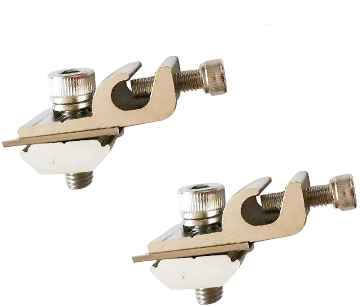 KINPAR Solar Panel Photovoltaic Bolt-On Coupling Earthing Ground Lug Cable Clamp Ground Clamp with Lay in Lug for Bare Wire and Pipe