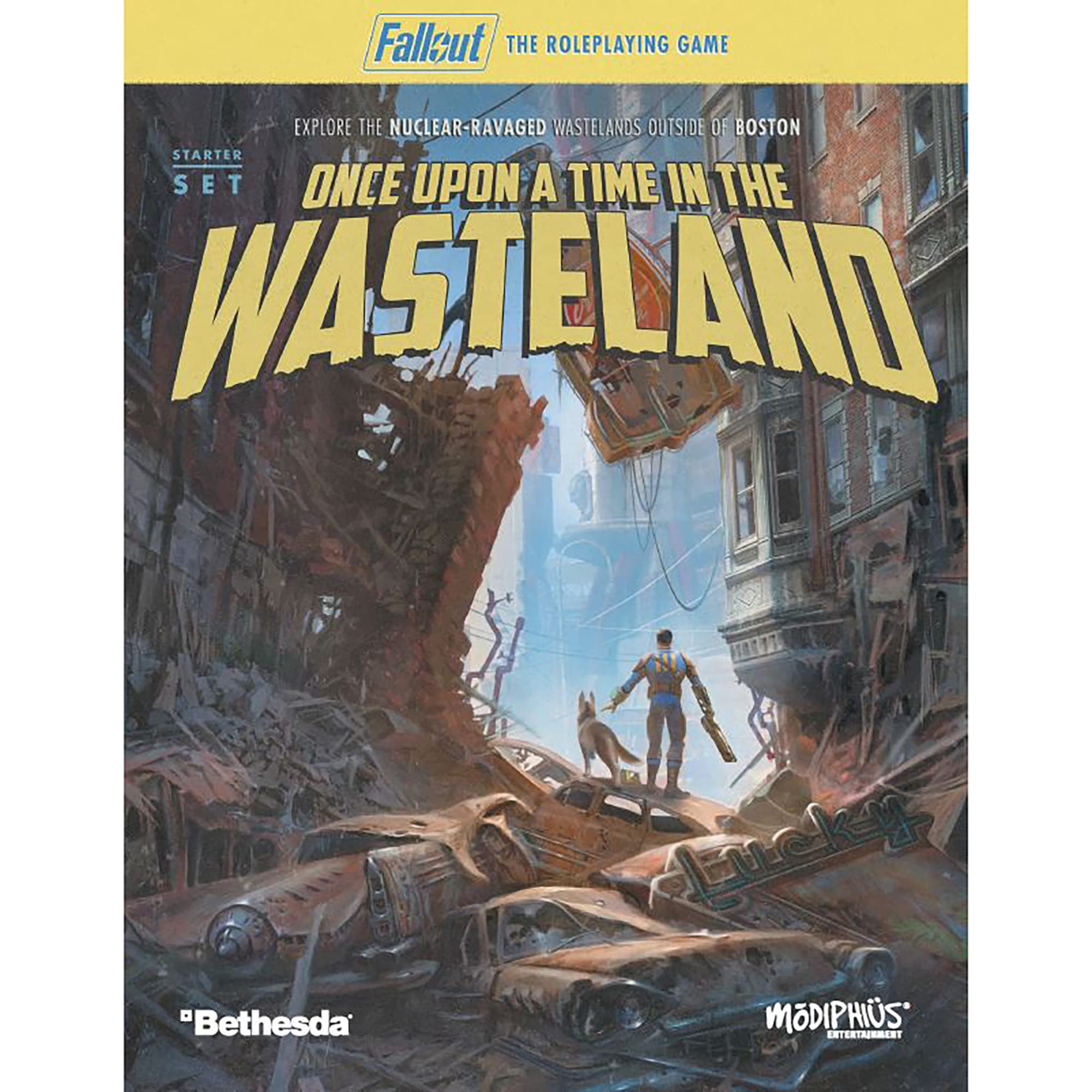 Modiphius Entertainment Fallout: The Roleplaying Game Starter Set - Tabletop RPG Game
