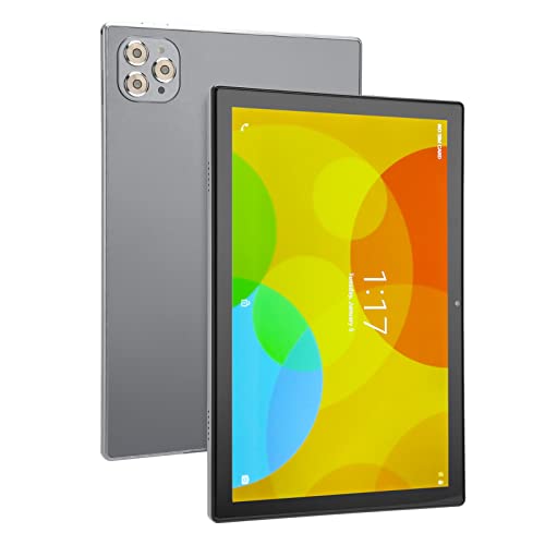 Shanrya 10.1 Inch Tablet, 1600x2560 IPS Screen 100-240V 5G WiFi Tablet PC for Travel (US Plug)