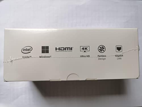 MeLE PCG02 Fanless Mini PC Stick Desktop,J4125 8GB 256GB Windows 11 Pro 4K HDMI Portable Small Computer, Support Win10 pro PXE Unlocked Bios Gigabit Ethernet, Work on Media Industry IoT Office