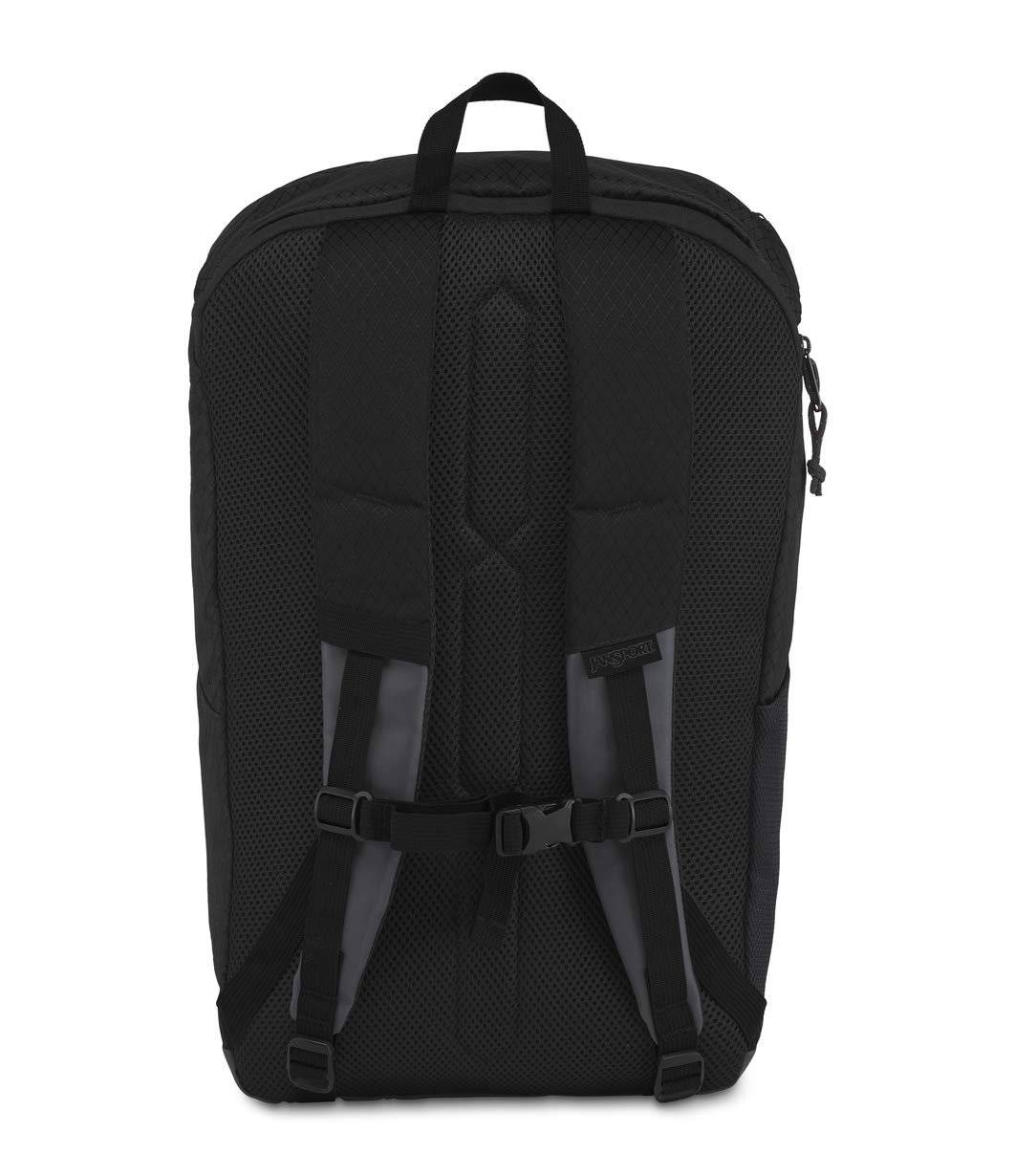 JanSport Seeker Stylish Backpack - Laptop Bag | Blacktop