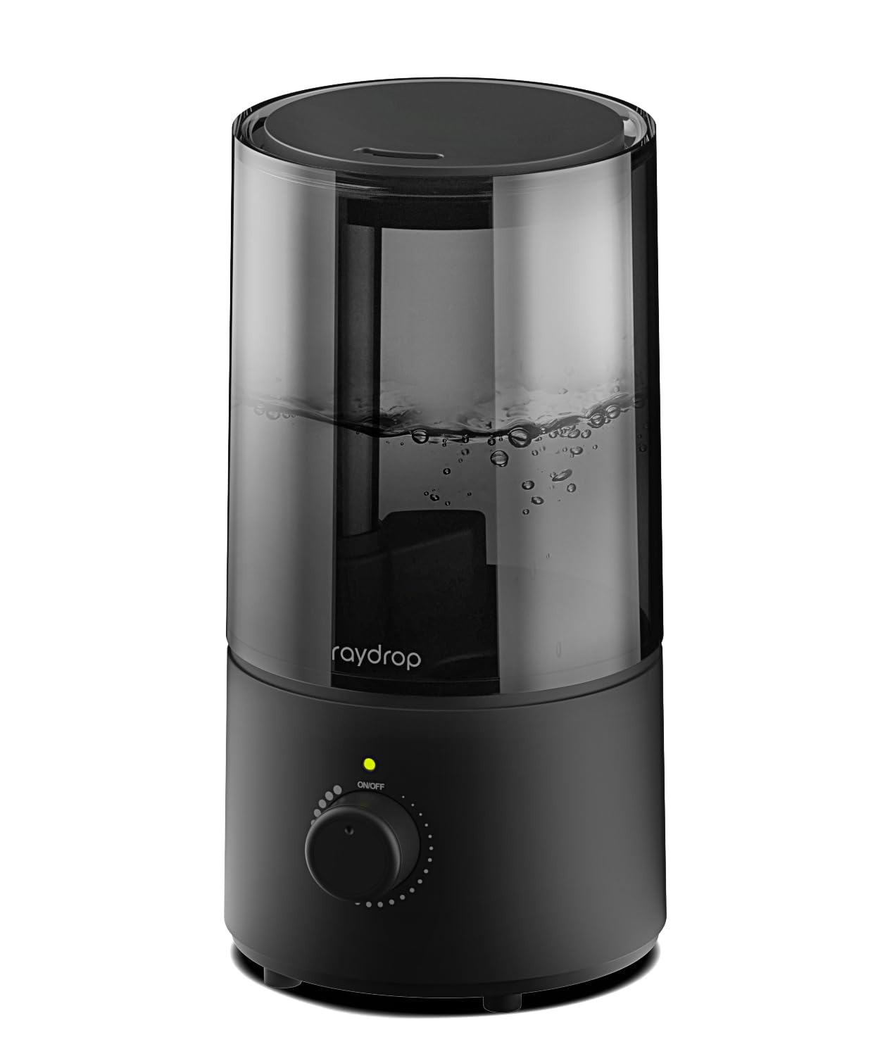raydrop® Humidifiers for Bedroom, 4L Air Humidifiers for Large Room, Ultrasonic Cool Mist Humidifiers for Baby, Plant, 30H Work Time, Auto Shut-Off (Black)