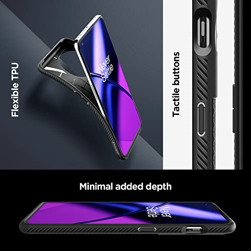 Spigen Liquid Air Armor Designed for OnePlus 11 Case (2023) - Matte Black