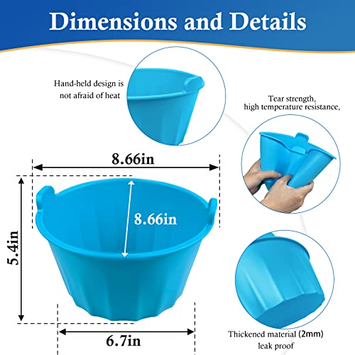 Kilrygh 4QT Slow Cooker Liners, Silicone Crock Pot Liners fit Crock-Pot 4 Quart Oval Slow Cooker, Reusable Leakproof Silicone Crockpot Liner, Dishwasher Cleanable Crockpot Liner