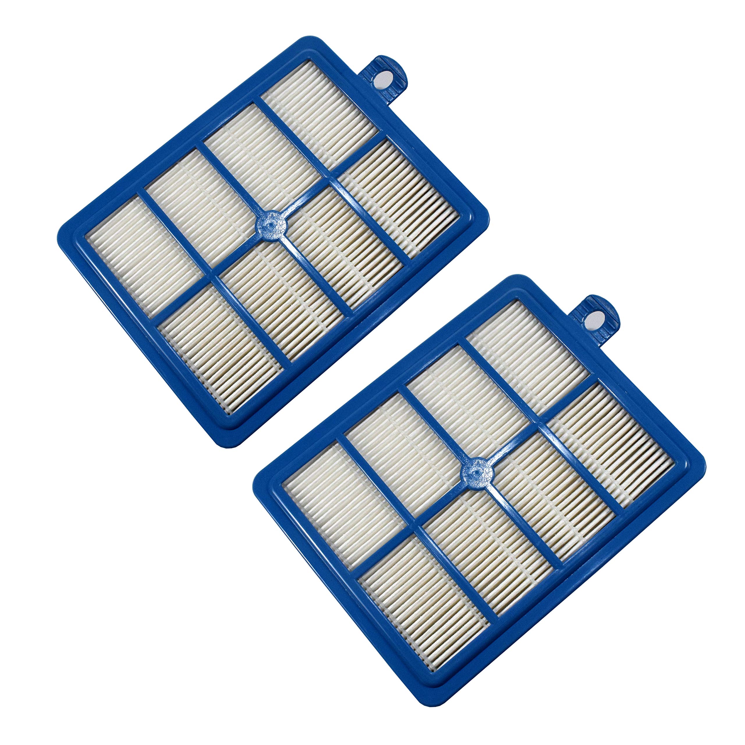 HQRP 2-Pack Hepa Filter compatible with Electrolux EL012B fits Harmony, Oxygen, Oxygen Ultra, Oxygen 3 Ultra Canister, Aptitude Upright Vacuum Cleaners, 1130939-01 S-Filter Replacement