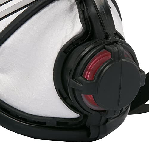 Trend Air Stealth Lite Pro Respirator Dust Mask Bundle, Reusable Lightweight Frame & 5 Replaceable Mask Filters, APF20, NIOSH Approved, STE/LP/ML/5
