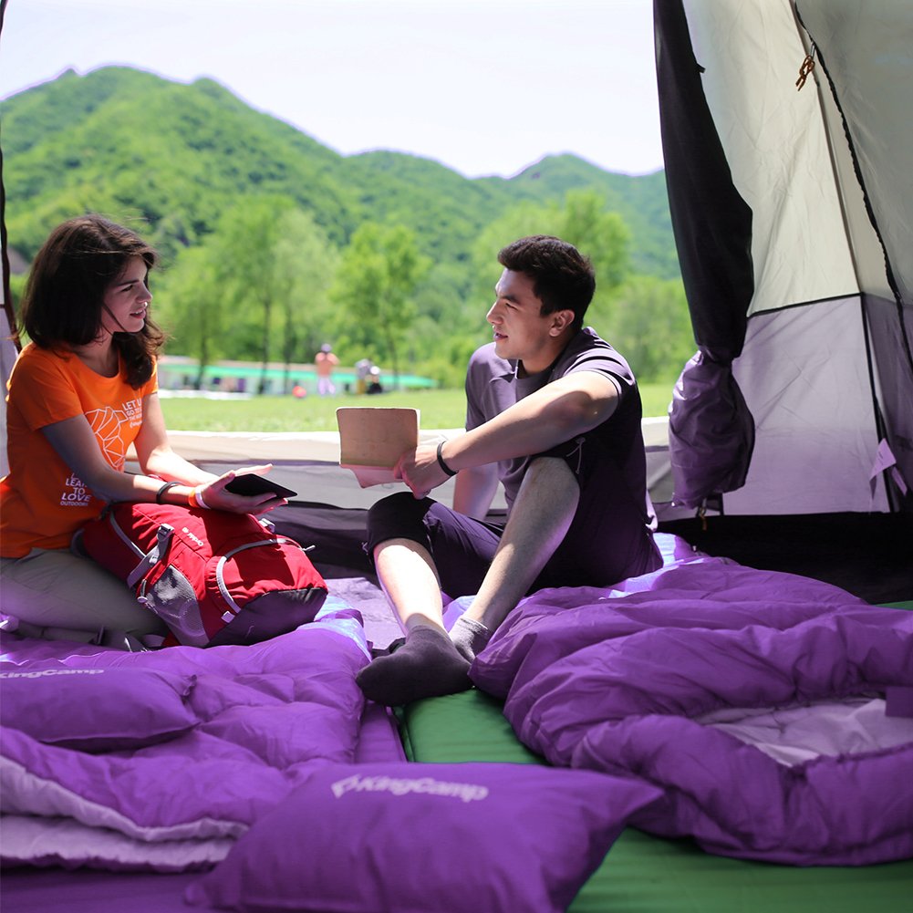 KingCamp Hooded Sleeping Bag: Lightweight and Windproof
