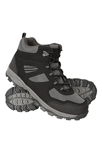 Mountain Warehouse McLeod Mens Outdoor Walking Boots Black 10 M US Men