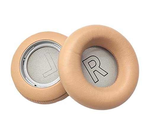 VEKEFF Sheepskin Replacement Ear Pads for Bang & Olufsen Beoplay H9, H9i, H7 Headphones (Lambskin Brown)
