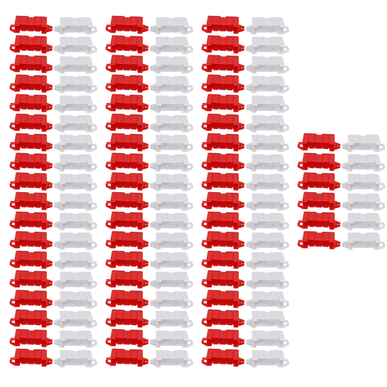 RC Drift Race Road Barrier, 120 Pcs Plastic Remote Control Car DIY Racing Track Road Barrier Drifting Race Track Road Barrier