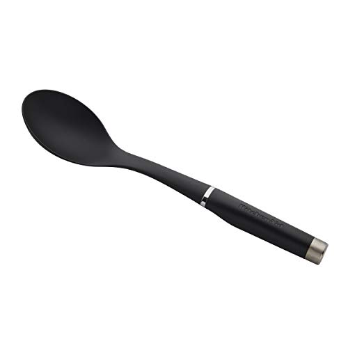 KitchenAid KO003OHOBA Gourmet Nylon Basting Spoon, One Size, Matte Black