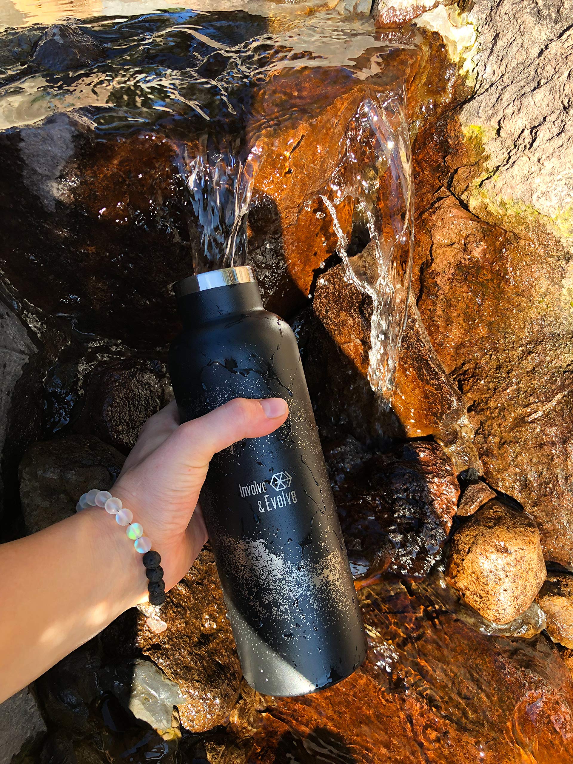 Kids Water Bottle Easy-Sip Straw Lid Leak-Proof Insulated Stainless Steel Thermos Perfect for School & Pickleball 3 Lids BPA-Free Keeps Drinks Cold for 24 Hours