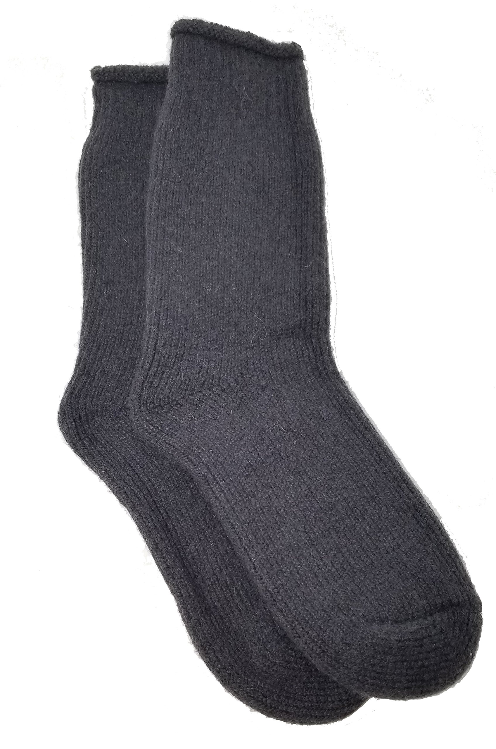 J.B. Field's 85% Wool Arctic Trail -40 Below Winter, Thermal Sock for Men, Women, for Hiking, Trekking & Outdoor 2 Pack, Made In Canada (Medium (5-9 Shoe), Green)