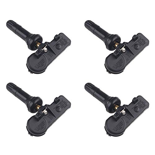 JDMON 4Pcs Pre-Programmed TPMS Tire Pressure Monitoring Systems Sensor Replacement for Ford F-150 Lincoln Mercury Explorer Escape Replaces OE# DE8T-1A180-AA,9L3Z-1A189-A, 9L3Z1A189A