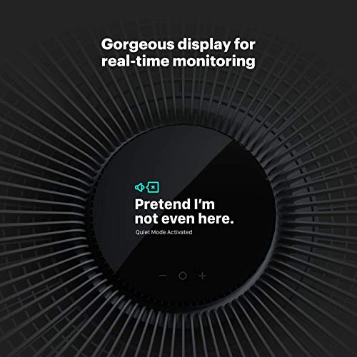 Mila Smart Home Air Purifier with Basic Breather H12 HEPA Replacement Filter, Removes Dust, Particulates, Pollution, Ideal for Large Room, Quiet-Mode