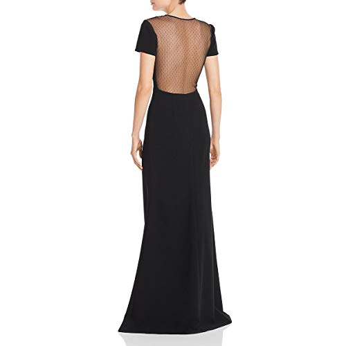 Jill Jill Stuart Women's Sweetheart Neck Bodycon Gown, Black, 12