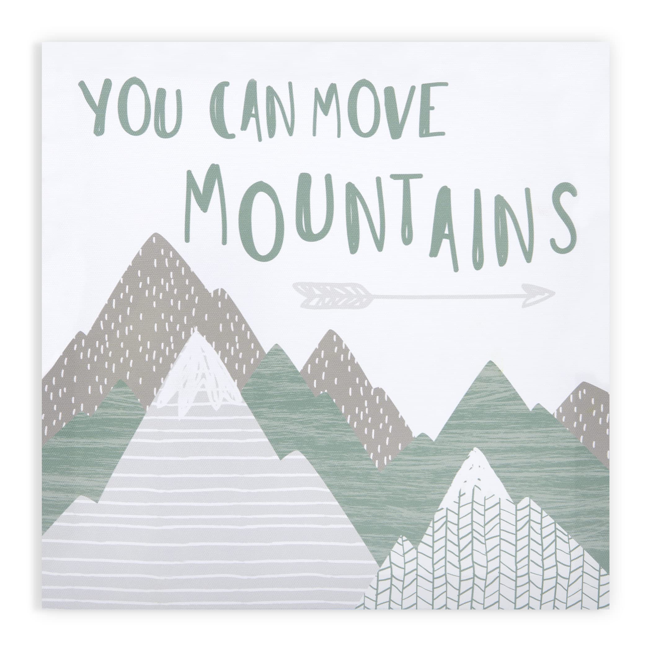 Trend Lab Mountain Baby Canvas Wall Art Nursery Décor