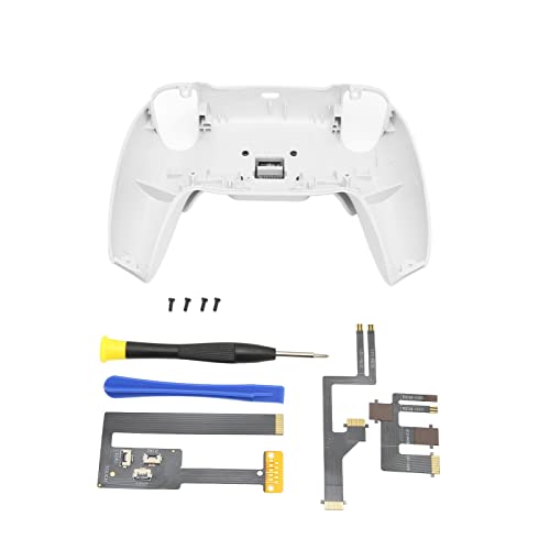 Redesigned Back Shell, Improve Experience Game Controller Remap Kit Burst Function White Mapping for BDM 020 for BDM 010
