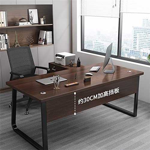 JIMEOG Computer Desk Desktop Game Table Bedroom Simple Office Student Table Study Family Table Without Chair (Color : D, Size : 140CM)