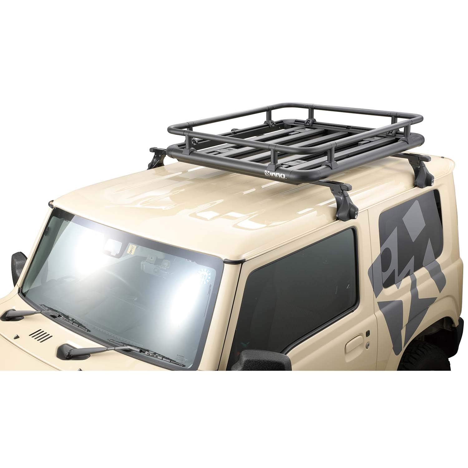 INNO IOP50 Rail Kit for INA510 Roof Deck, Black