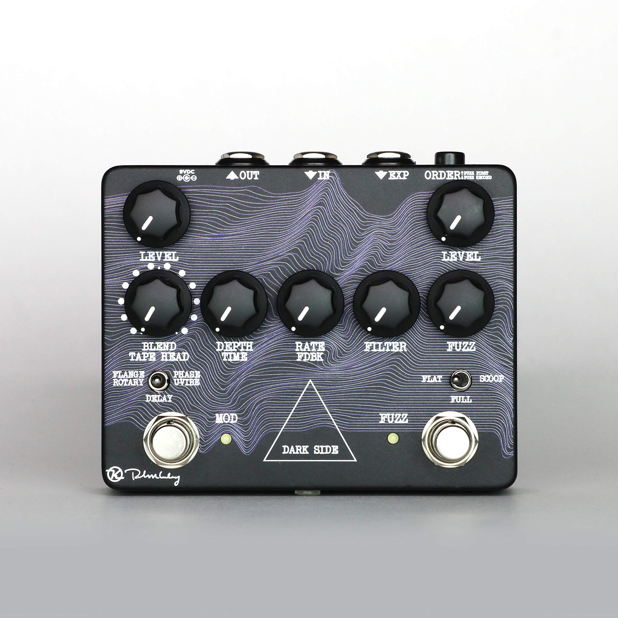 Keeley Dark Side Workstation Analog Multi-Effects Pedal Waves Limited Edition