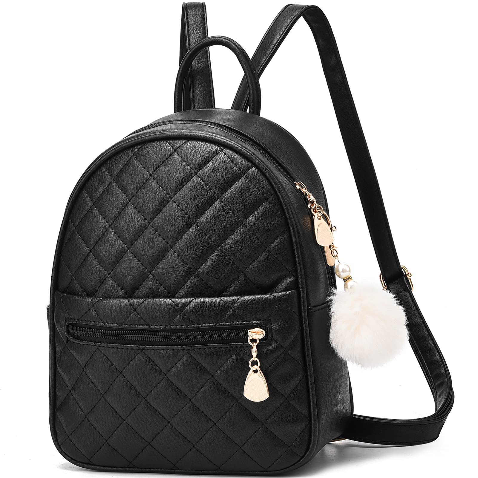 Mini Backpack for Women Small Size Teen Girls Backpacks Purses Leather Shoulder Bag Schoolbag Light Blue