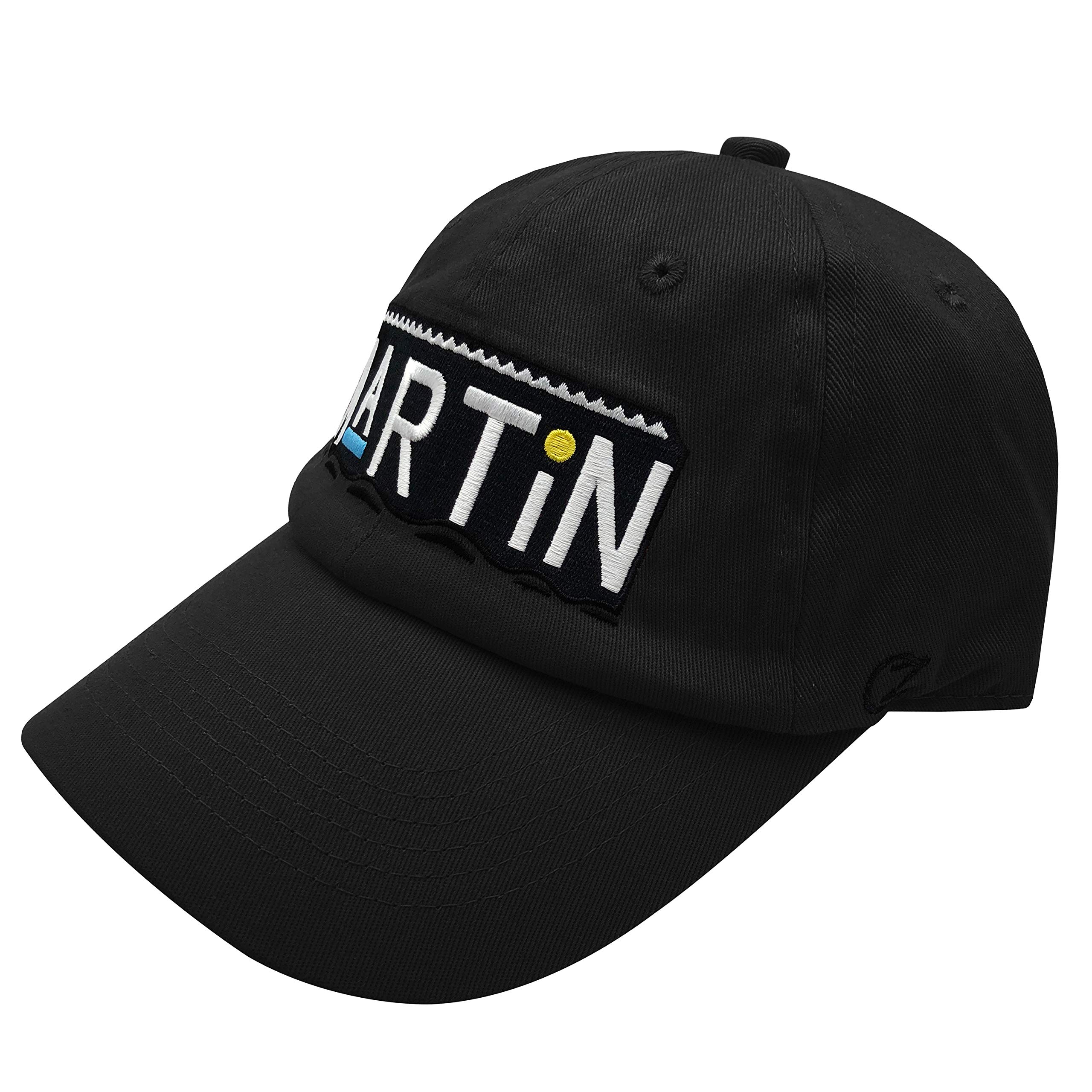 HSYZZY Dad Hat Baseball Cap Unconstructed Adjustable Dad Hats for Men Embroidery Hat Black