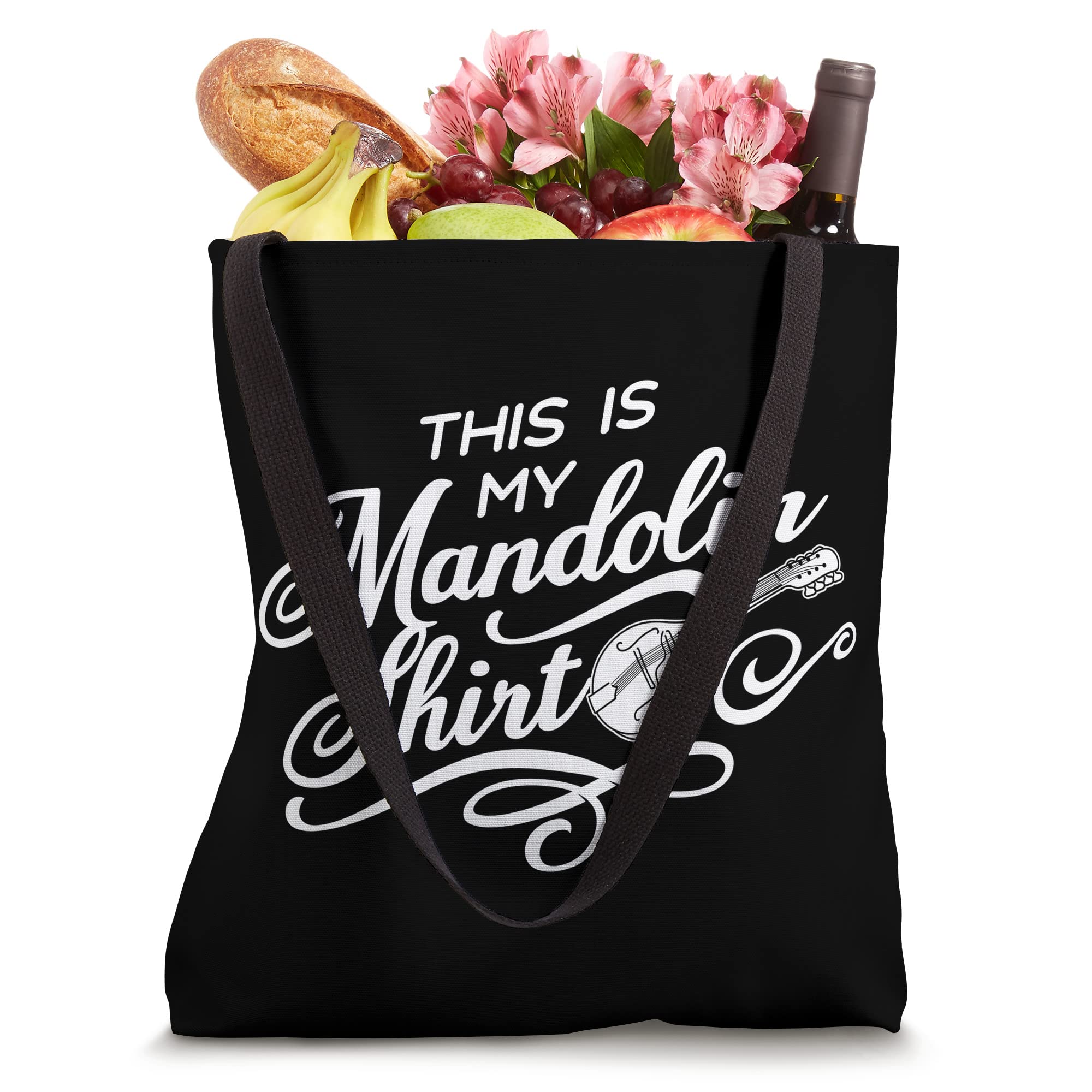 Mandolin Player Funny Saying Folk Music Musician Tote Bag