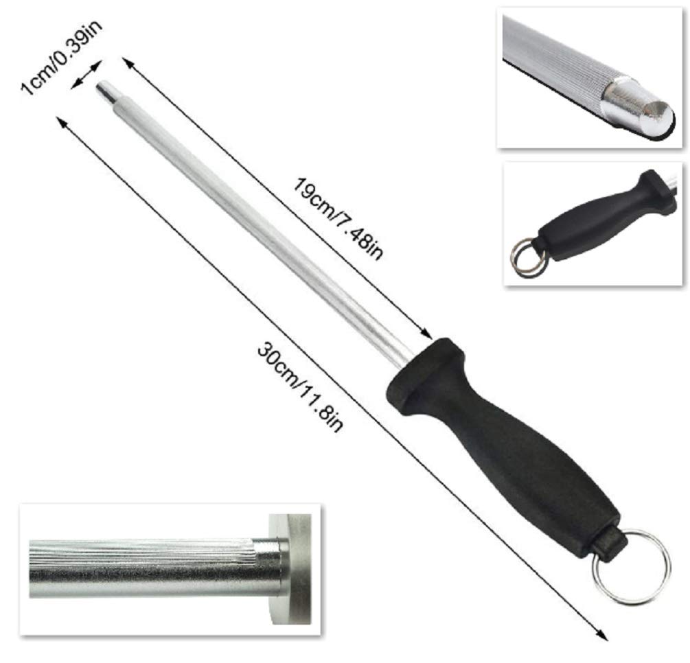 Knife Sharpening Rod,Best Professional Honing Steel Knife Sharpening