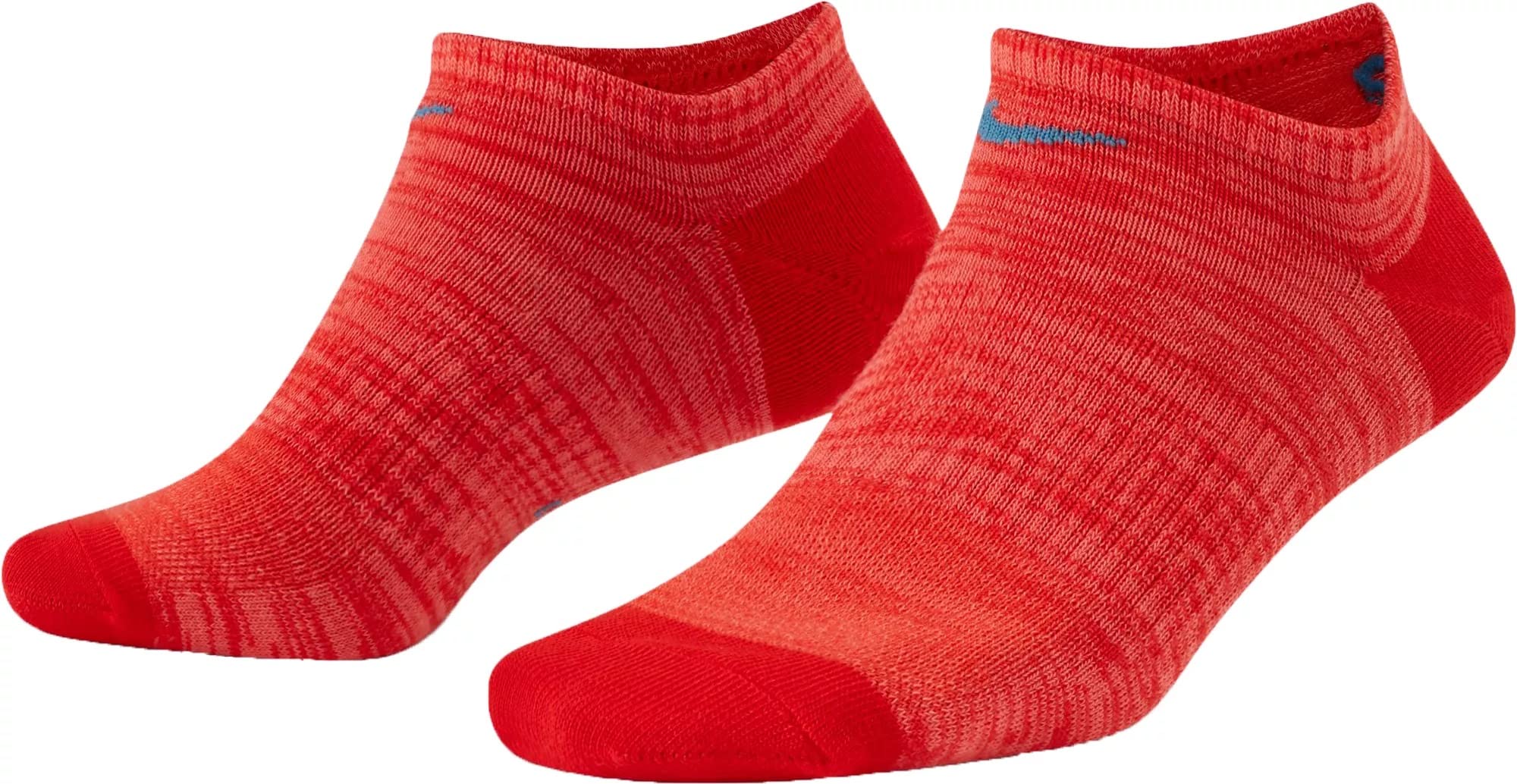 Nike Women`s Everyday Lightweight No Show Training Socks 6 Pack (Multi(SX7573-917)/B, Medium)