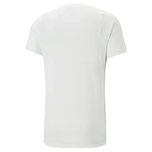 PUMA Men's Evostripe Tee, White, Large