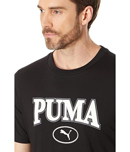 PUMA Mens Graphics Tee (Available In Big And Tall Sizes) Athletic-t-shirts, Black, XX-Large US