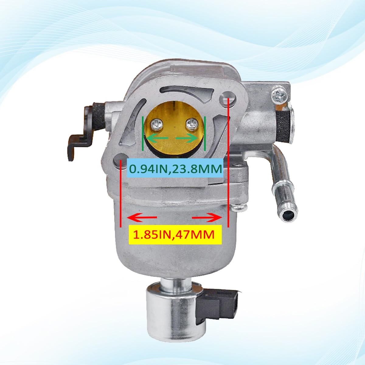 JDLLONG Carburetor 699807 Fit for 401577 4025A7 403677 404577 4045A7 405577 406577 406677 407577 407777 40F777 441577 441677 Engine Carb with Fuel Pump