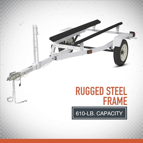 Ironton Personal Watercraft and Boat Trailer Kit - 610-Lb. Load Capacity
