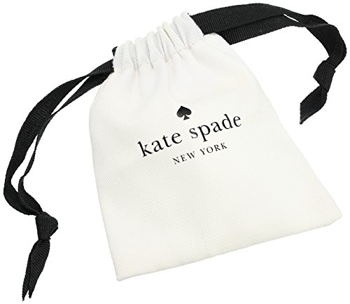 Kate Spade New York Huggies Earrings Clear/Rosegold One Size