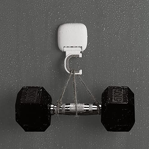 Wall Mounted Cleaning Tool Holder Strong Bearing Load Broom Holder for Bathroom Kitchen Garage Entryway