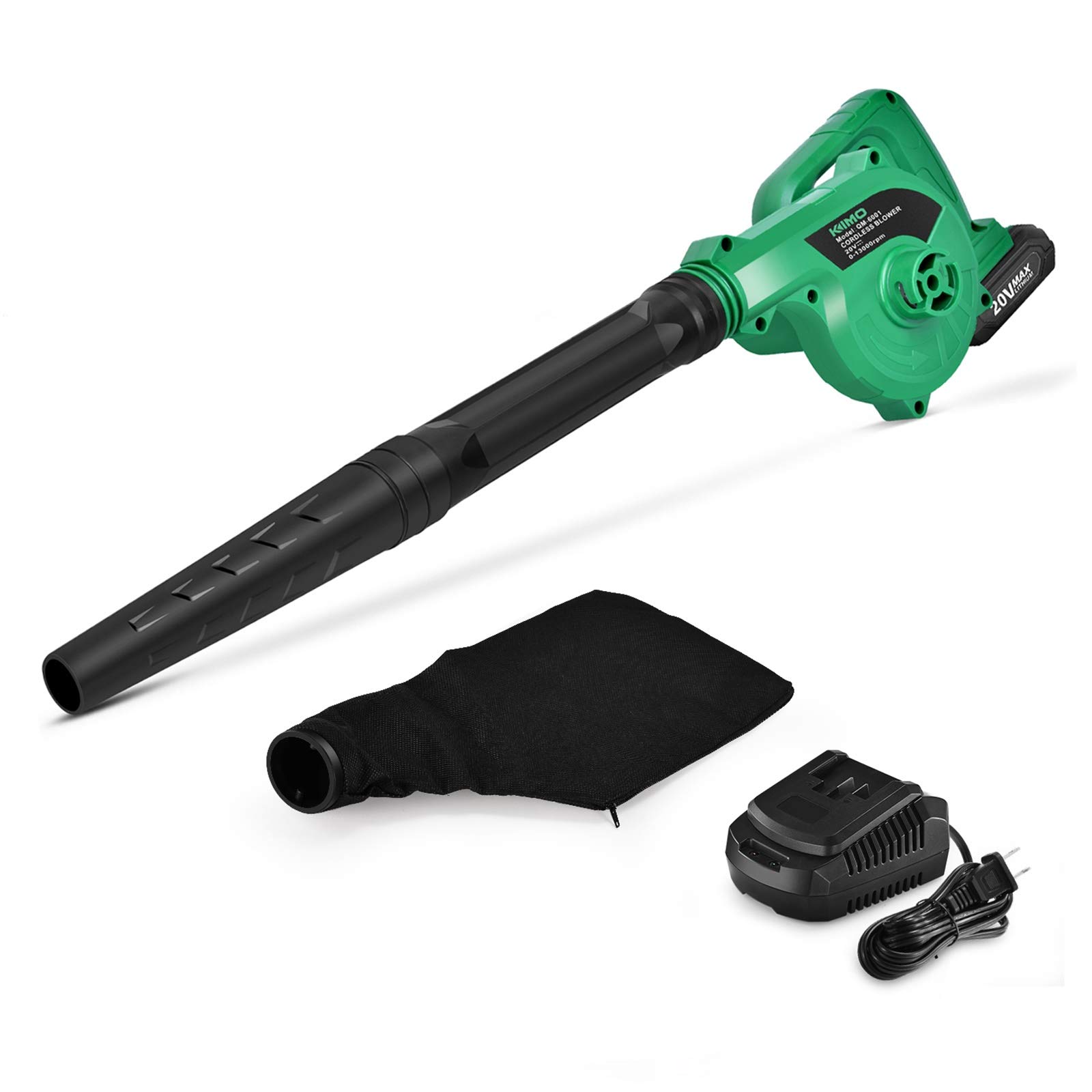 KIMO Cordless Car Buffer Polisher Kit w/1 Hour Fast Charger, 5 Variable Speeds, 4-INCH Small Buffer Polisher for Car Detailing, 4 Pads for Car Waxing/Scratch Removing/Home Appliance Polishing