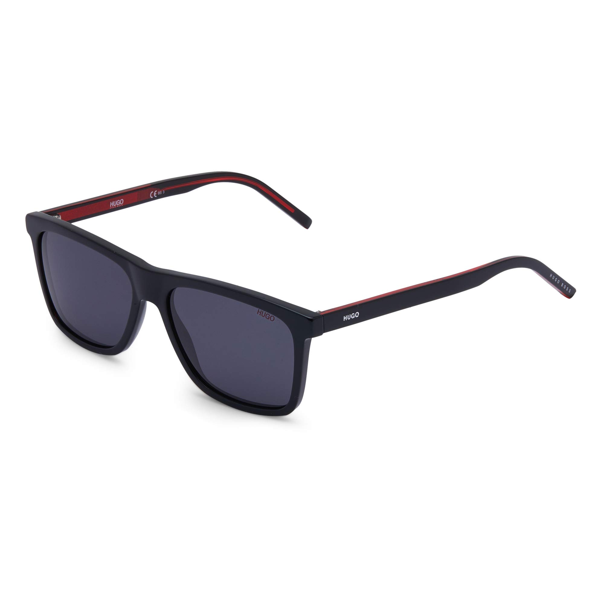 Hugo Boss sunglasses (HG-1003-S OITIR) Black - Transparent Red - Grey lenses