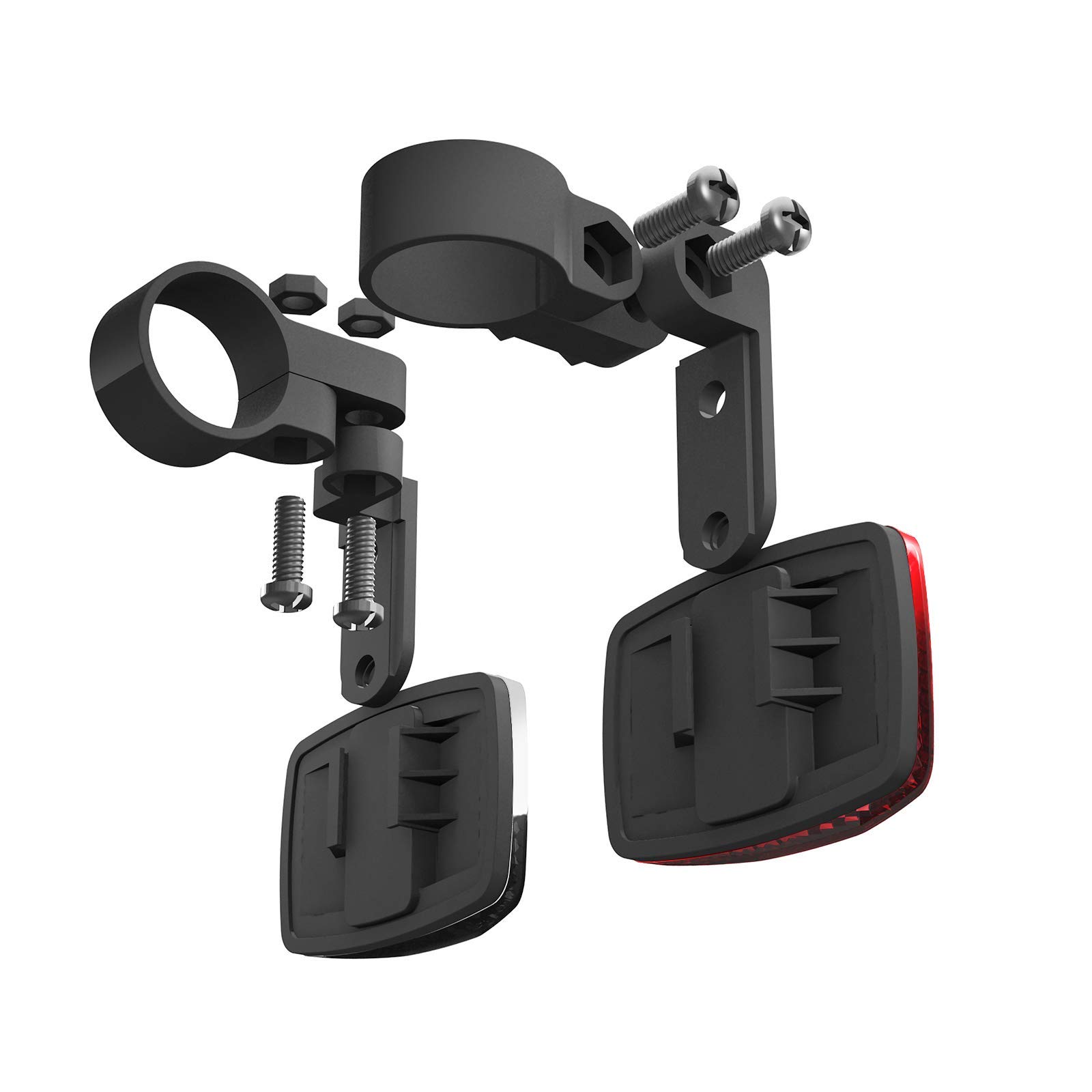LGEGE Front & Rear Reflector Kit, Road Safety Reflection Kit