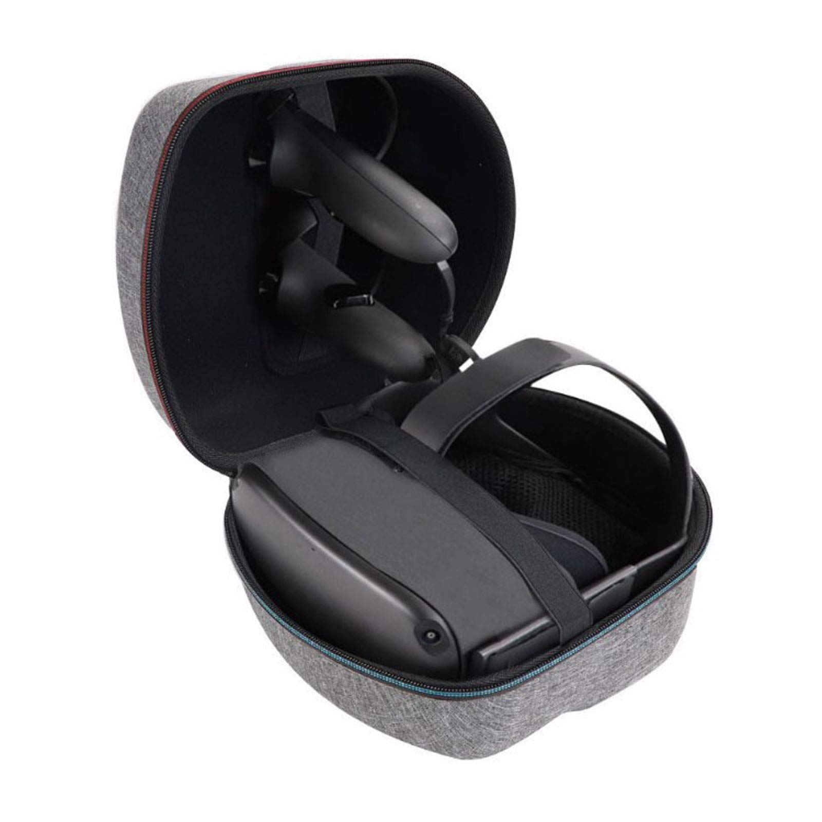 Jilin Travel Carrying Cover Storage Bag Hard EVA Case for -Oculus Quest 2 VR Headset, Grey