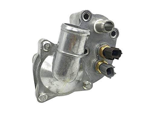 Marketplace Auto Parts - Thermostat Housing - with Two Clip-In Style Sensors Included - Compatible with 2001-2005 Ford Explorer Sport Trac 4.0L V6