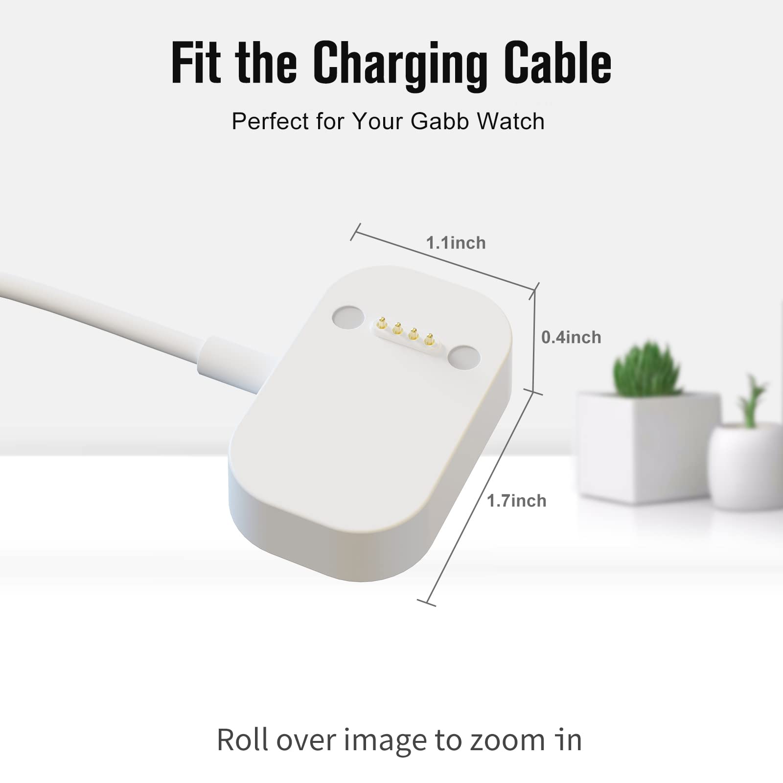 Soarking Gabb Watch Screen Protector and Charger Cable