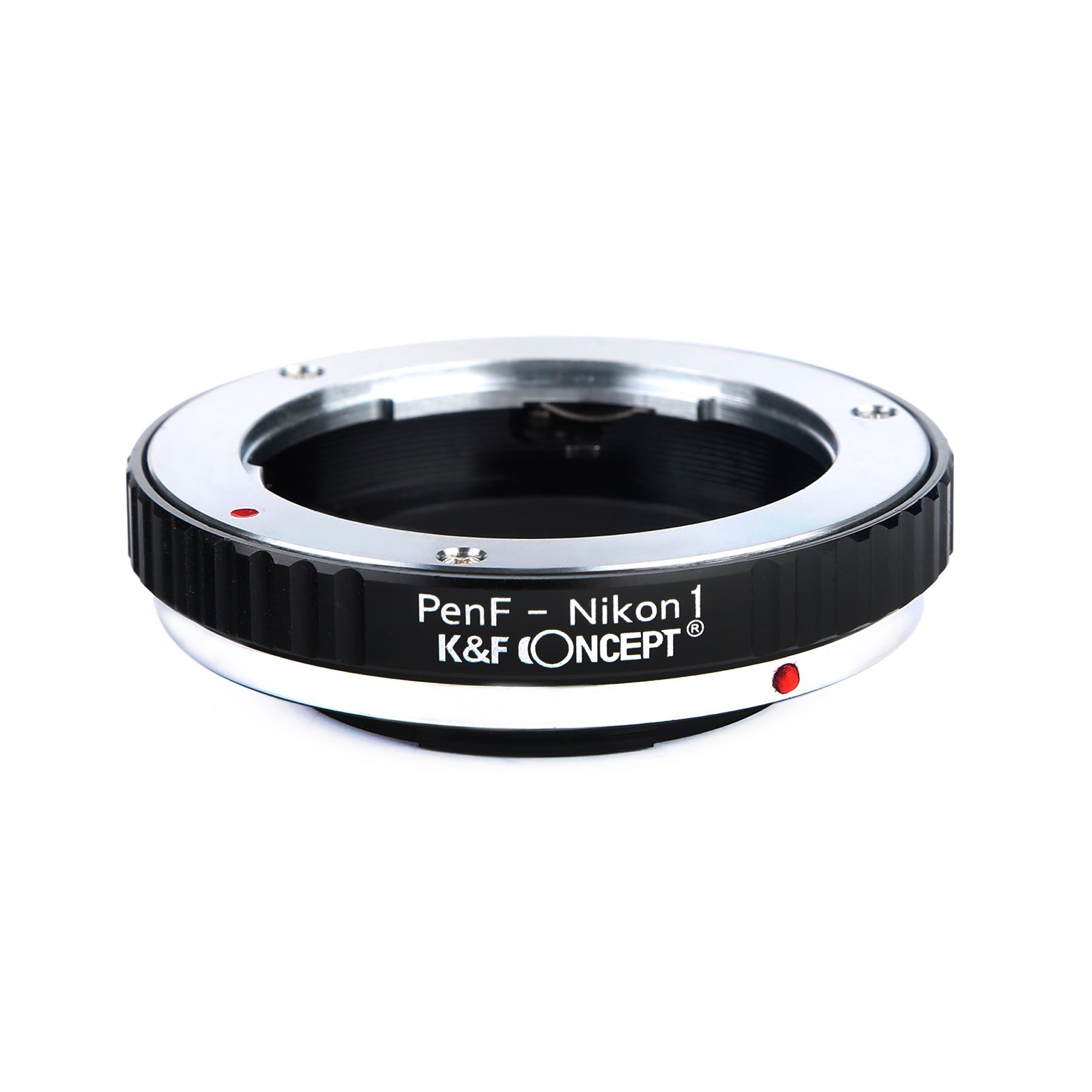 K&F Concept Lens Mount Adapter Compatible with Olympus Pen-F Lens to Nikon 1 Series Camera