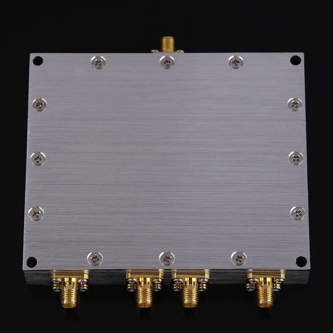 Jaquiain 4 Way SMA Power Splitter 380Mhz-2500MHz,SMA Female Power Divider Signal Cable Splitter Female Divider