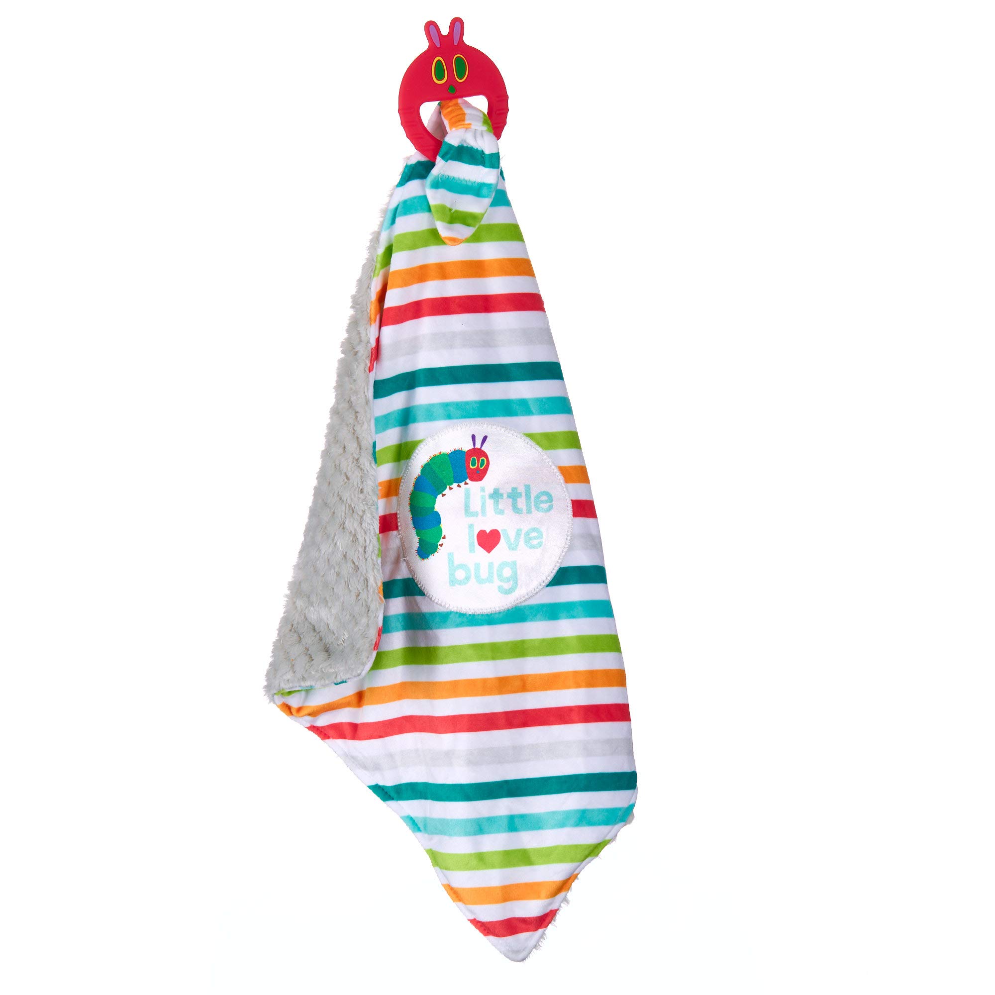 KIDS PREFERRED World of Eric Carle Baby Blanket with Teether