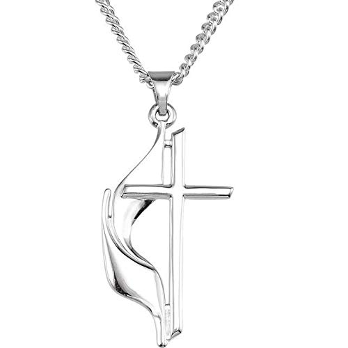 Jay Seiler 10K Yellow Gold 19x10 mm Methodist Cross Pendant Methodist Cross Pendant