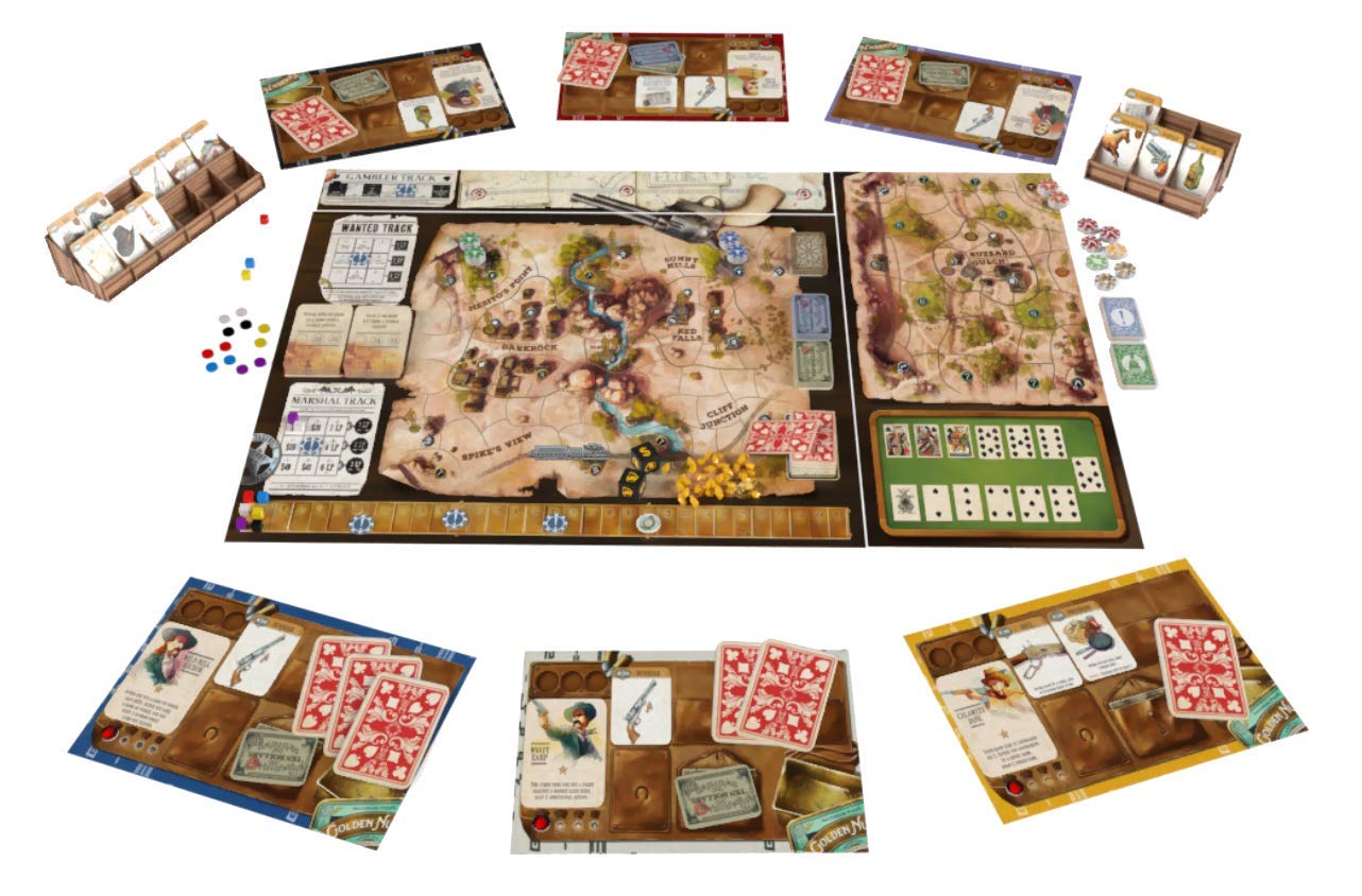 Kolassal Games Western Legends - Ante Up, Yellow