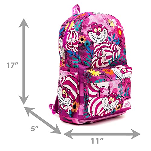 Wondapop Disney Alice in Wonderland Cheshire Cat 17" Full Size Nylon Backpack